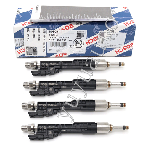 Genuine 4x Bosch 0261500533 Fuel Injectors OEM For BMW 535i F10 F30 ...