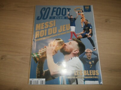 LIONEL MESSI, ARGENTINA, WORLD CUP MONDIAL 2022, FRENCH MAGAZINE ...