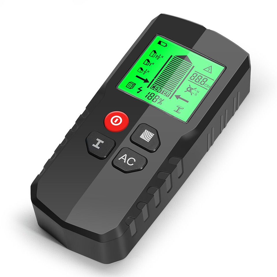 5 in 1 Stud Finder Wall Scanner AC Cable Wires Depth Tracker Hidden ...