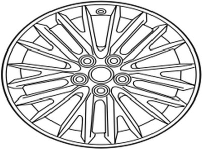 4261A-53291 Toyota Wheel, disc 4261A53291, New Genuine OEM Part | eBay