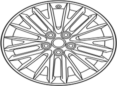 4261A-53291 Toyota Wheel, disc 4261A53291, New Genuine OEM Part | eBay