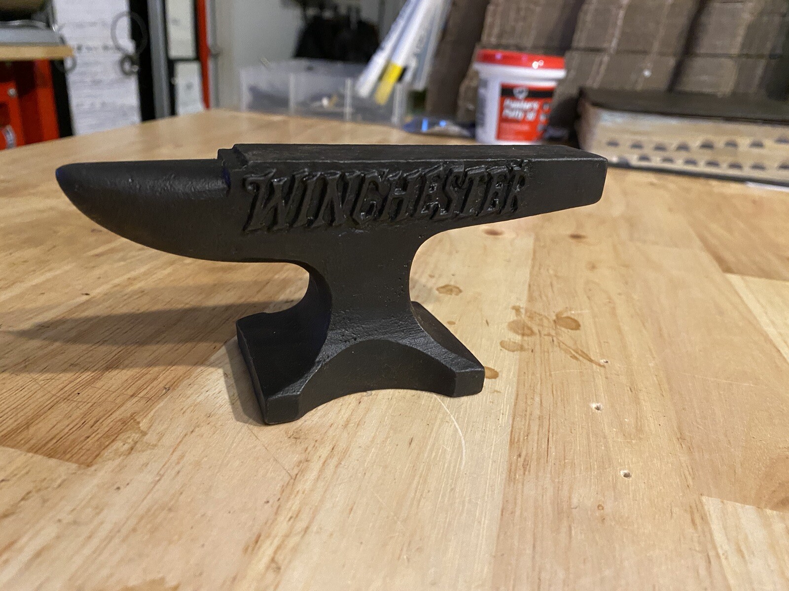 Winchester Anvil Gunsmith Gun Rifles Collector Paperweight Blacksmith ...