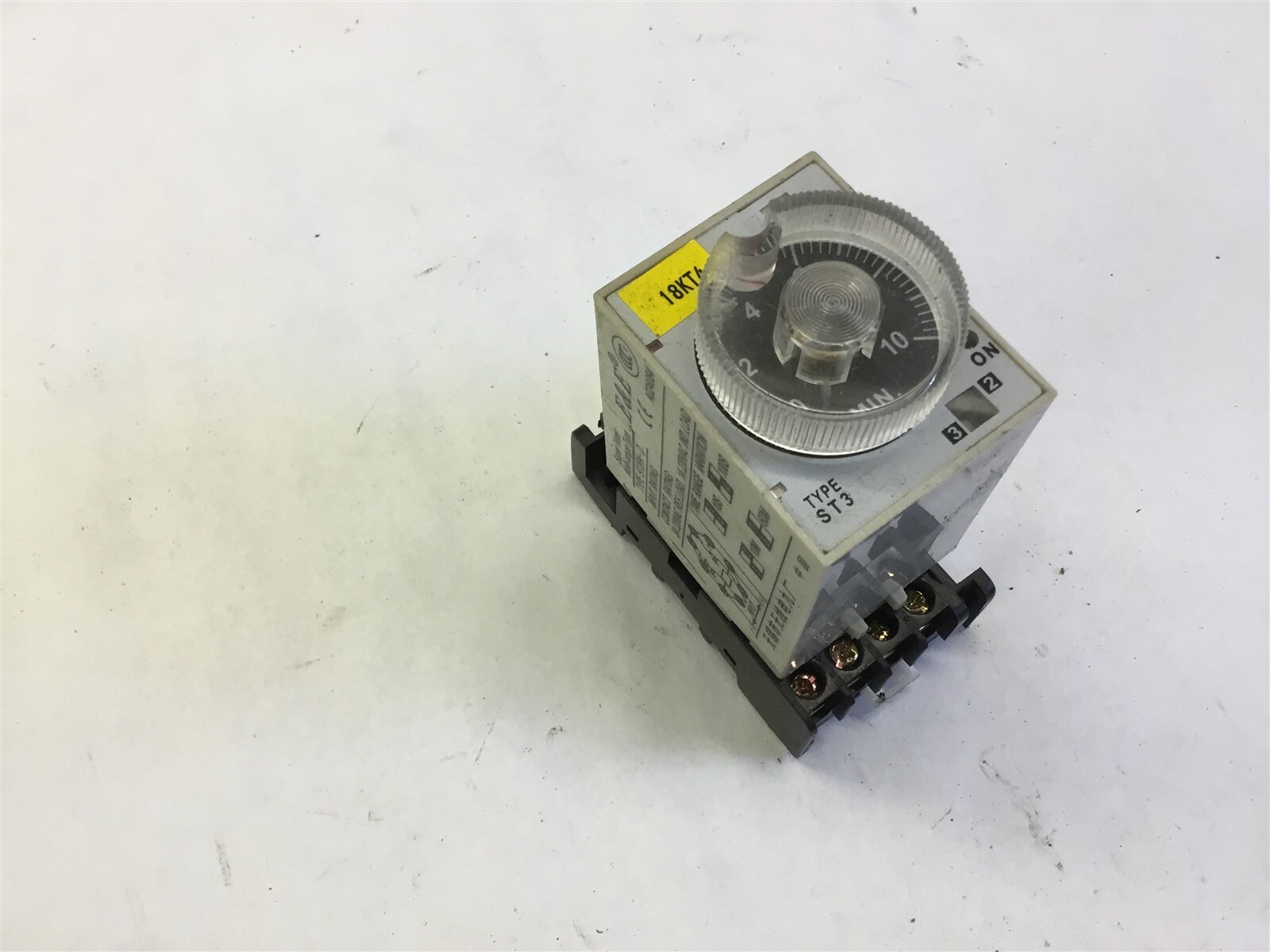 E&E St3Pa-D Super Timer Milti Range Type 3 Amp, 220 Vac With Base | eBay