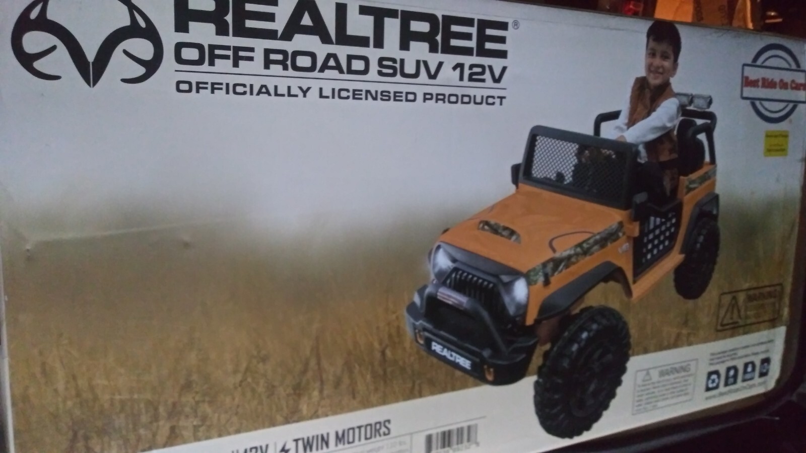 Realtree Off Road SUV 12V Orange Best Ride On Cars for sale online | eBay