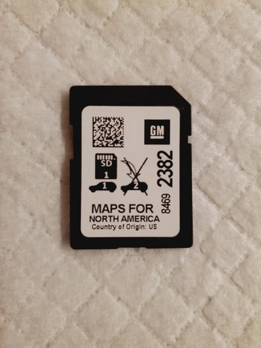 2018-2022 CHEVY EQUINOX/GMC TERRAIN NAVIGATION SD CARD 8469 2382 ...