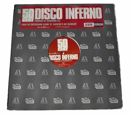 50 Cent Disco Inferno Hip Hop Vinyl Album Single 2004 | eBay