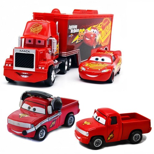 4PCS NO.95 McQueen Truck&Pickup&Car Disney Pixar Cars Gift Model Car ...