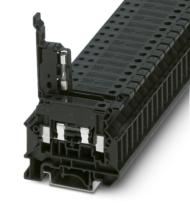 5pcs PHOENIX CONTACT , UK 5-HESI N - Fuse modular terminal block ...