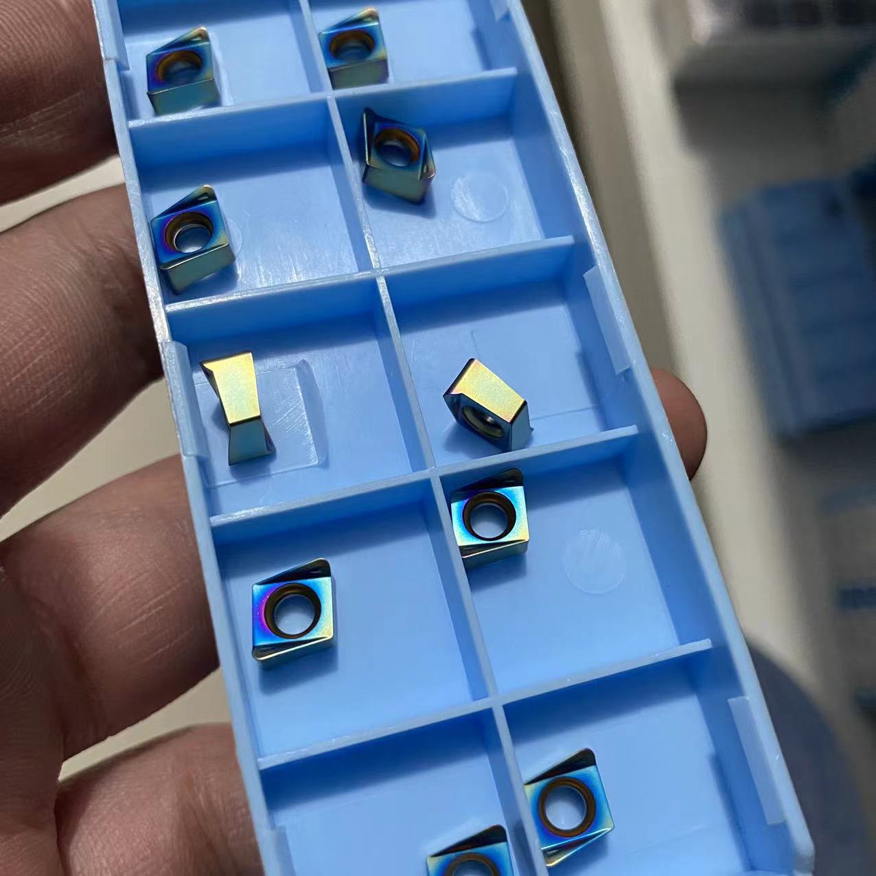 HRC50 High performance milling insertion 4NKT060308R-M Rapid feed 4NKT ...