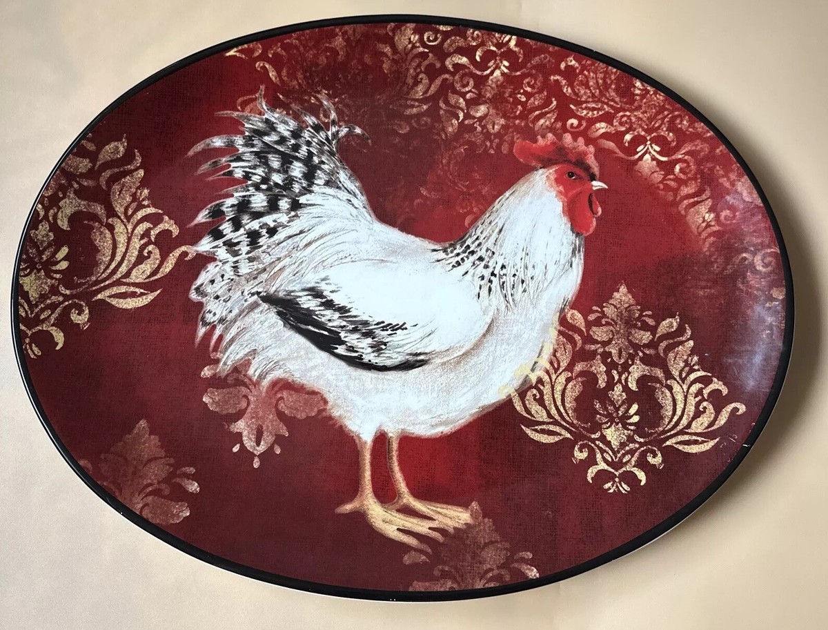 Susan Winget Le Rooster Dinnerware