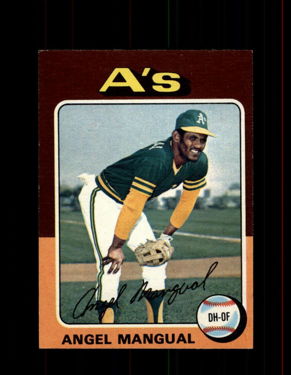 1975 ANGEL MANGUAL OPC #452 O-PEE-CHEE ATHLETICS *R4112 | eBay