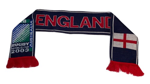 IRB Rugby World Cup 2003 England National Team Scarf Rugby Union World ...