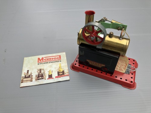 Mamod Minor 2 MM2 Stationary Live Steam Engine Vintage Toy Meccano Good ...