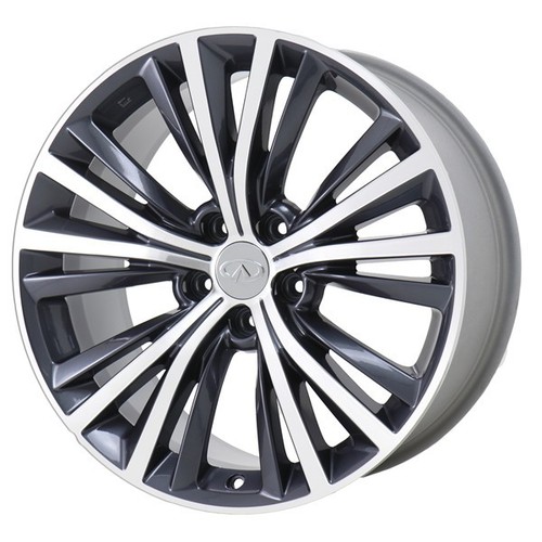 19" INFINITI Q60 WHEEL RIM FACTORY OEM 73793 2017-2022 MACHINED GREY | eBay