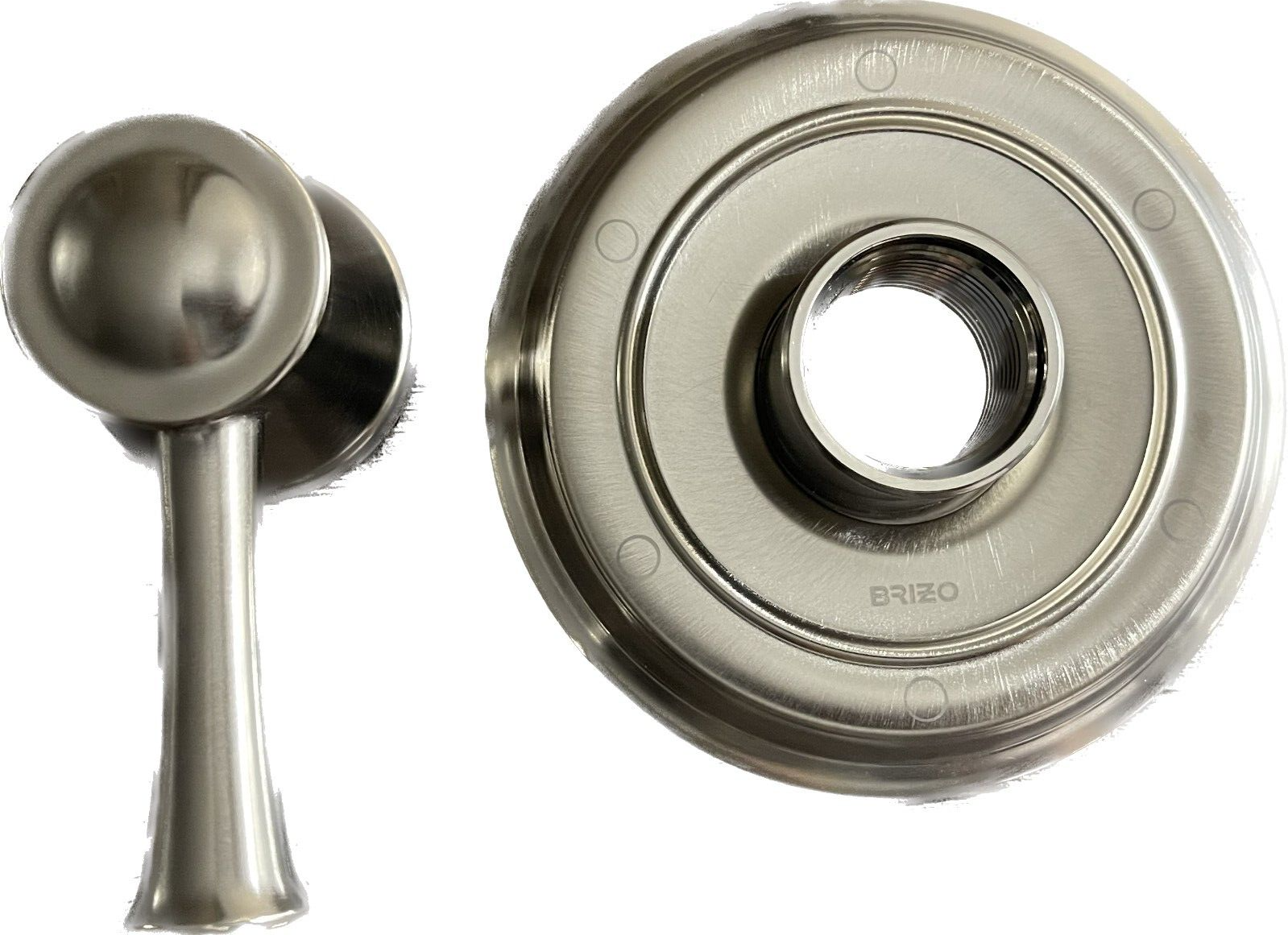 Brizo T60905-BN Baliza Handle Bathtub Shower Faucet in Brushed Nickel ...