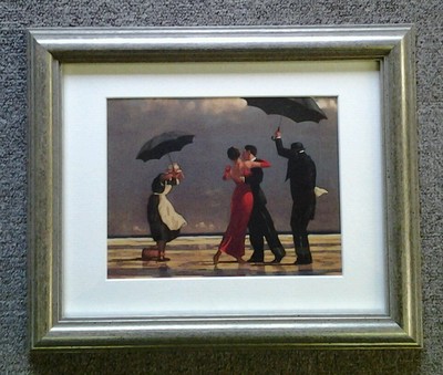 The Singing Butler by Jack Vettriano Deluxe Framed & Mounted Art Print ...