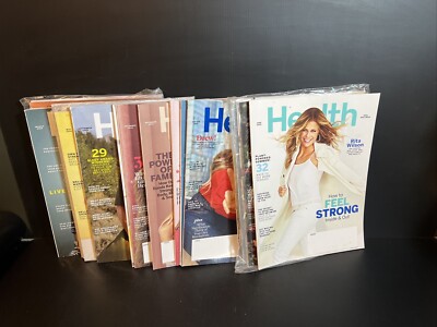 Health Magazine 2019 To 2021 Issues. 20 Magazines | eBay