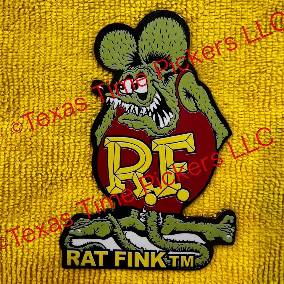 🔥 Rat Fink Soft MAGNET Fridge Tool Box Ed Big Daddy Roth Hot Rod Art ...