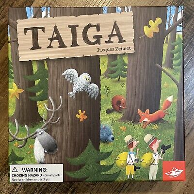 NEW FoxMind Taiga Game Jacques Zeimet Ages 5+ Duration 15 Minutes ...