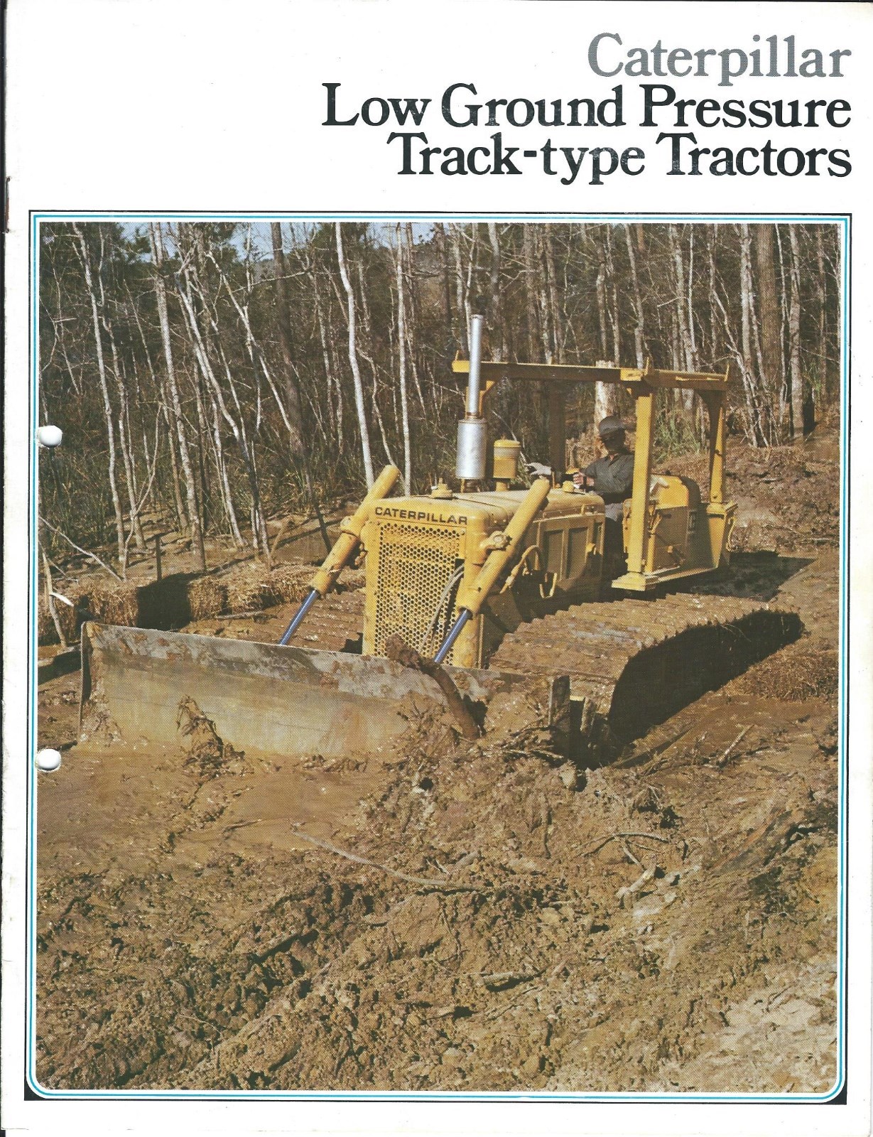 Equipment Brochure - Caterpillar Low Ground Pressure Track-Type Tractor ...