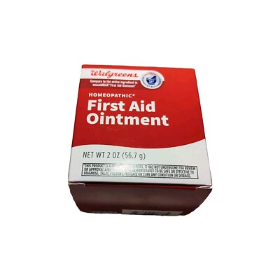 Walgreens Homeopathic First Aid Ointment 2oz, Compare To Emuaid Max ...