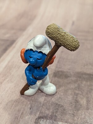 Schleich Smurfs Sound Tech Technician Figure | eBay