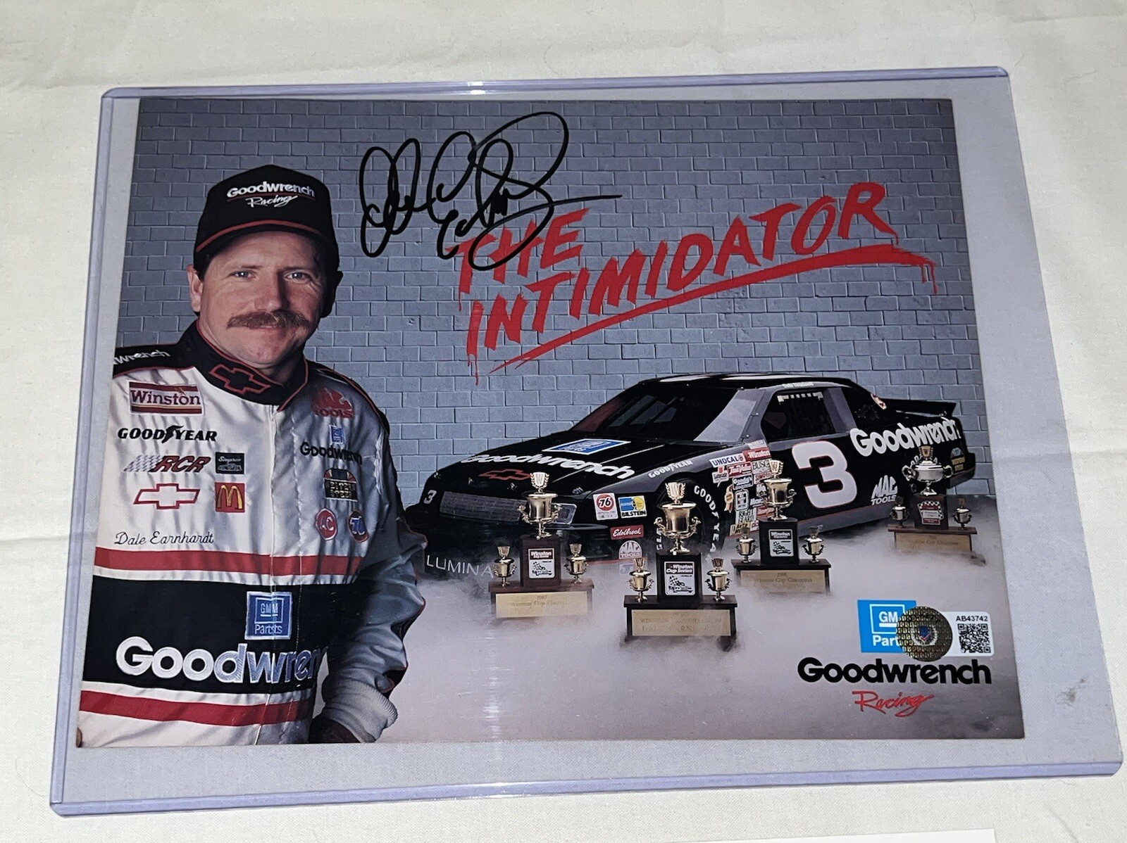 Dale Earnhardt Autographed Memorabilia | Signed Photo, Jersey ...