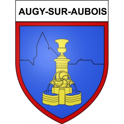 Augy-sur-Aubois 18 ville Stickers blason autocollant adhésif | eBay