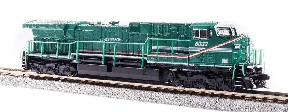 N Broadway Ltd Imports P3 AC6000 DC/DCC Sound BNSF, CN, UP, SP, CSX ...