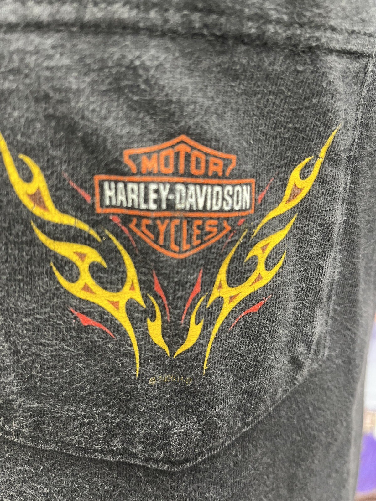 Vintage Harley Davidson Motorcycles Tim Shermans blac… - Gem