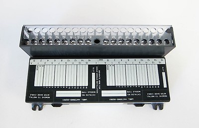 GE General Electric Fanuc IC670CHS001E I/O Terminal Block Term. Barrier ...