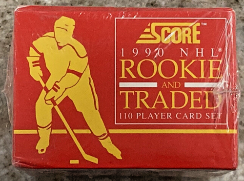 1990 SCORE NHL Rookie & Traded Hockey 110 Card Set Sealed Jagr Fedorov ...