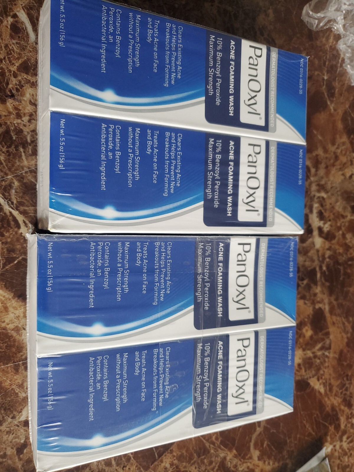 PanOxyl Acne Foaming Wash 10% Benzoyl Peroxide Max Strength • 5.5 oz ...