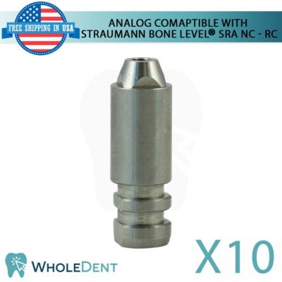 10X Dental Fixture Straumann® Screw-Retained Abutment SRA Compatible ...