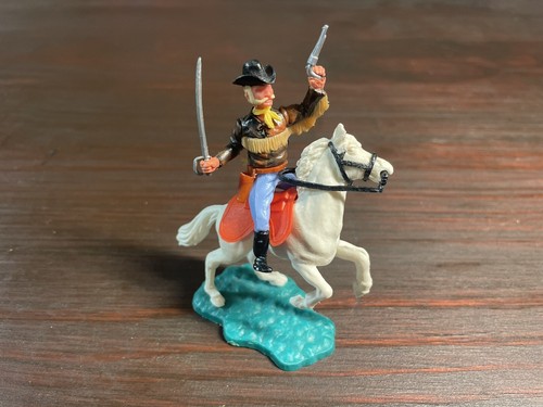 Timpo US 7th Cavalry - General Custer - Wild West - 1970's | eBay