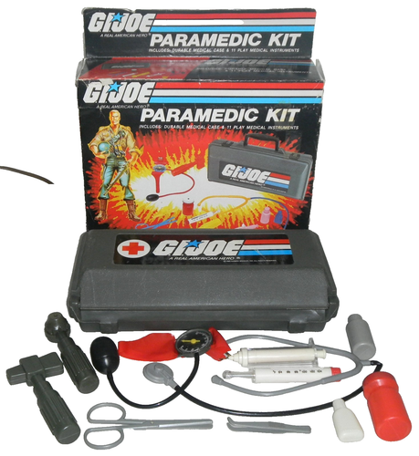 1985 Nasta Paramedic Kit Vintage Rare G.I. GI Joe 3.75 ARAH 100% ...
