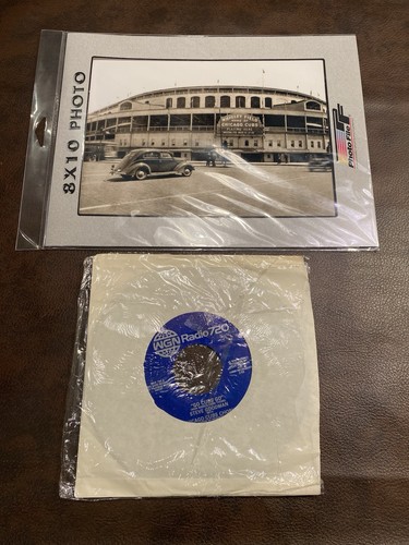 Go Cubs Go 45 Vinyl Record by Steve Goodman and Vintage Wrigley Field ...