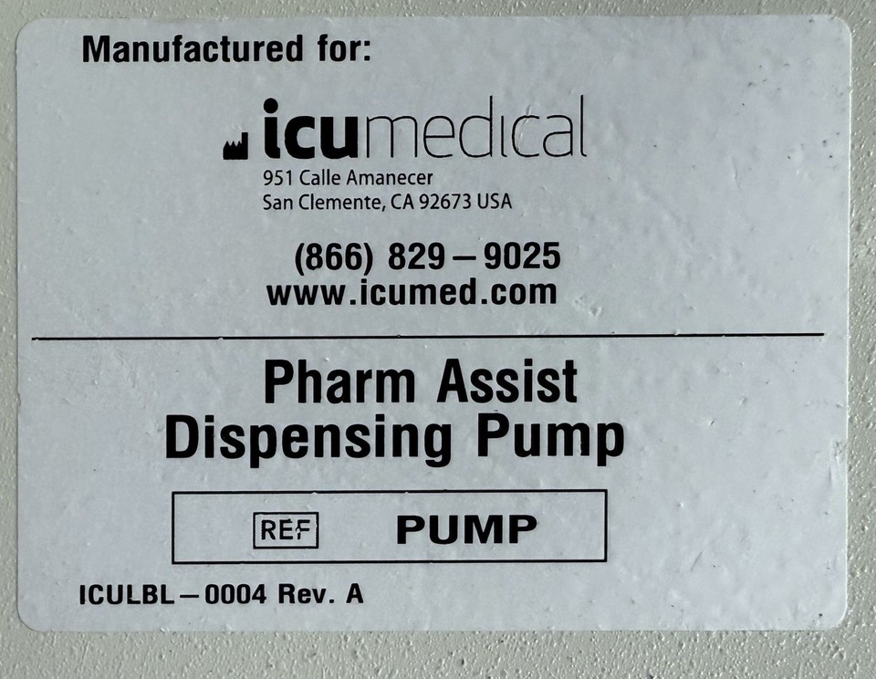Excelsior Medical PharmAssist Dispensing Pump | eBay