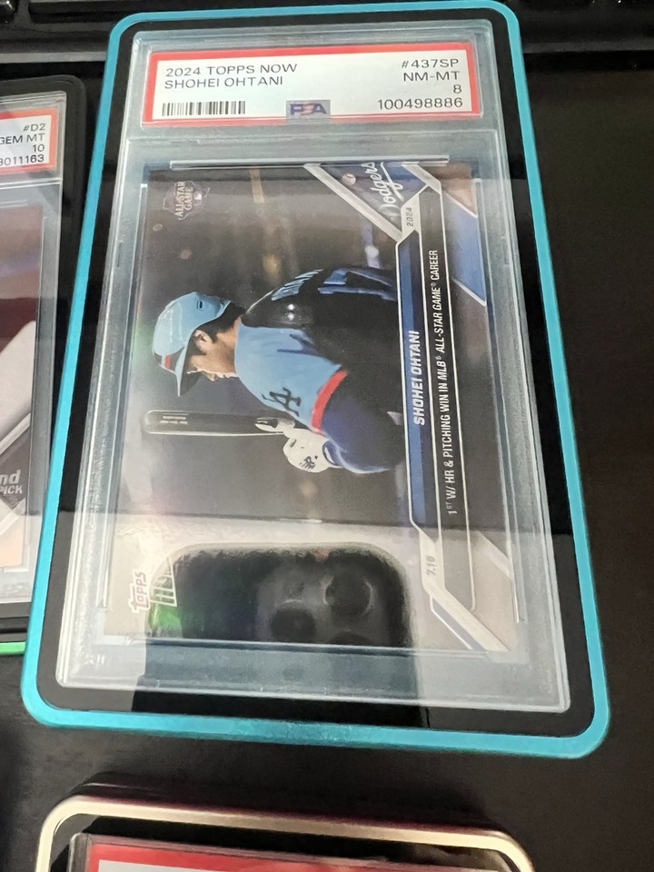 Magnetic Acrylic PSA Slab Case For Graded Cards - 11 Assorted Colors | eBay