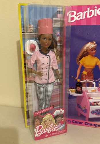 Barbie Cooking Magic Sweet Treats Shop Dough Dessert Maker Chef Doll ...