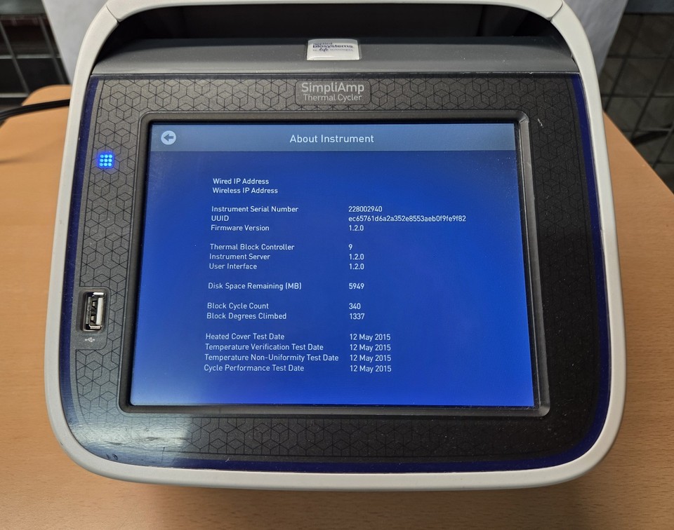 Applied Biosystems SimpliAmp Thermal Cycler REF A24812 | eBay