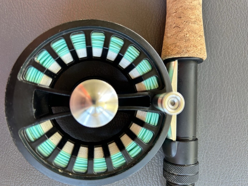 Temple Fork Outfitters TFO NXT Black Label Fly Rod/Reel Kit 9' 5wt (4 ...