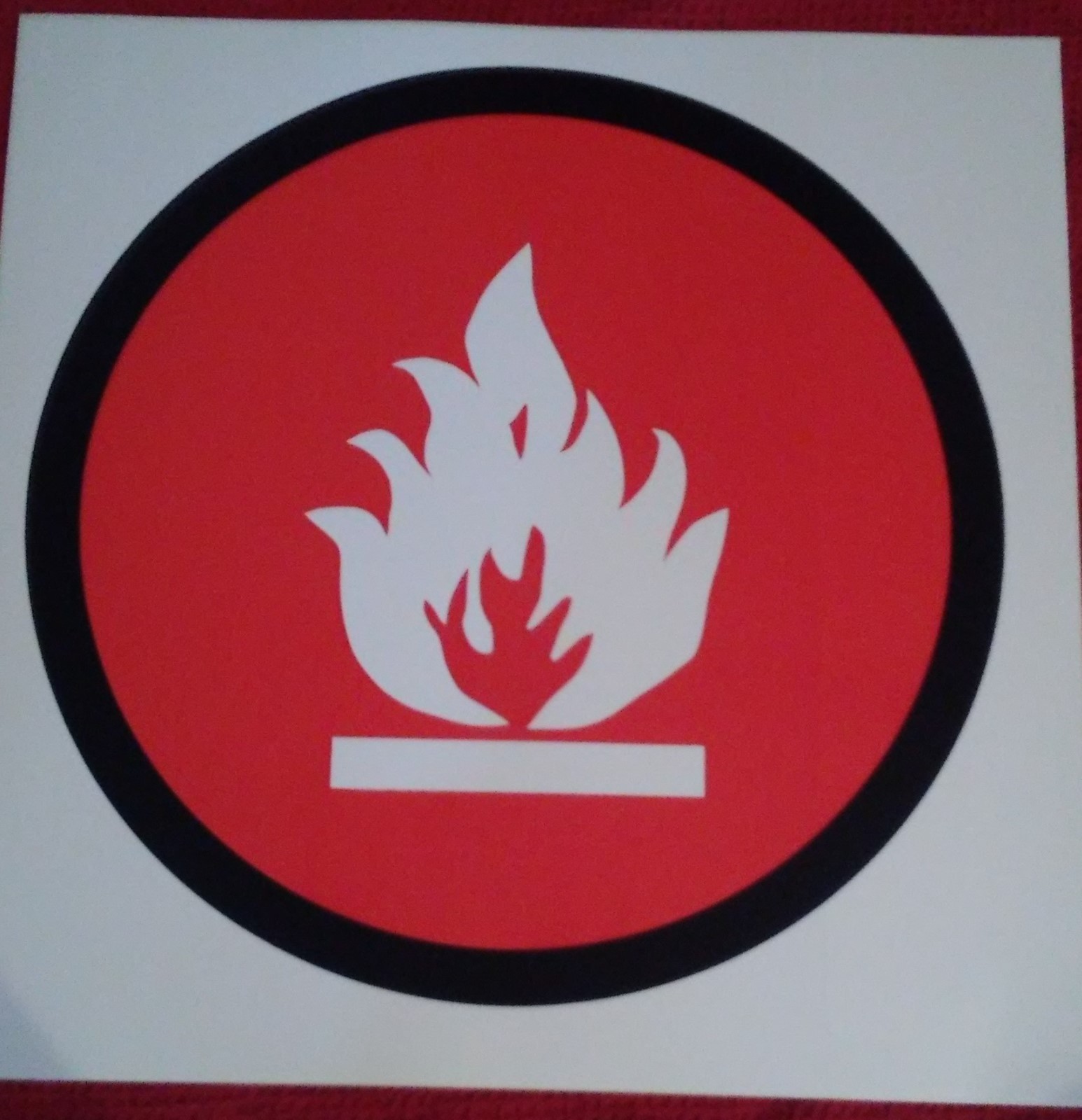 Flammable Whmis Symbol