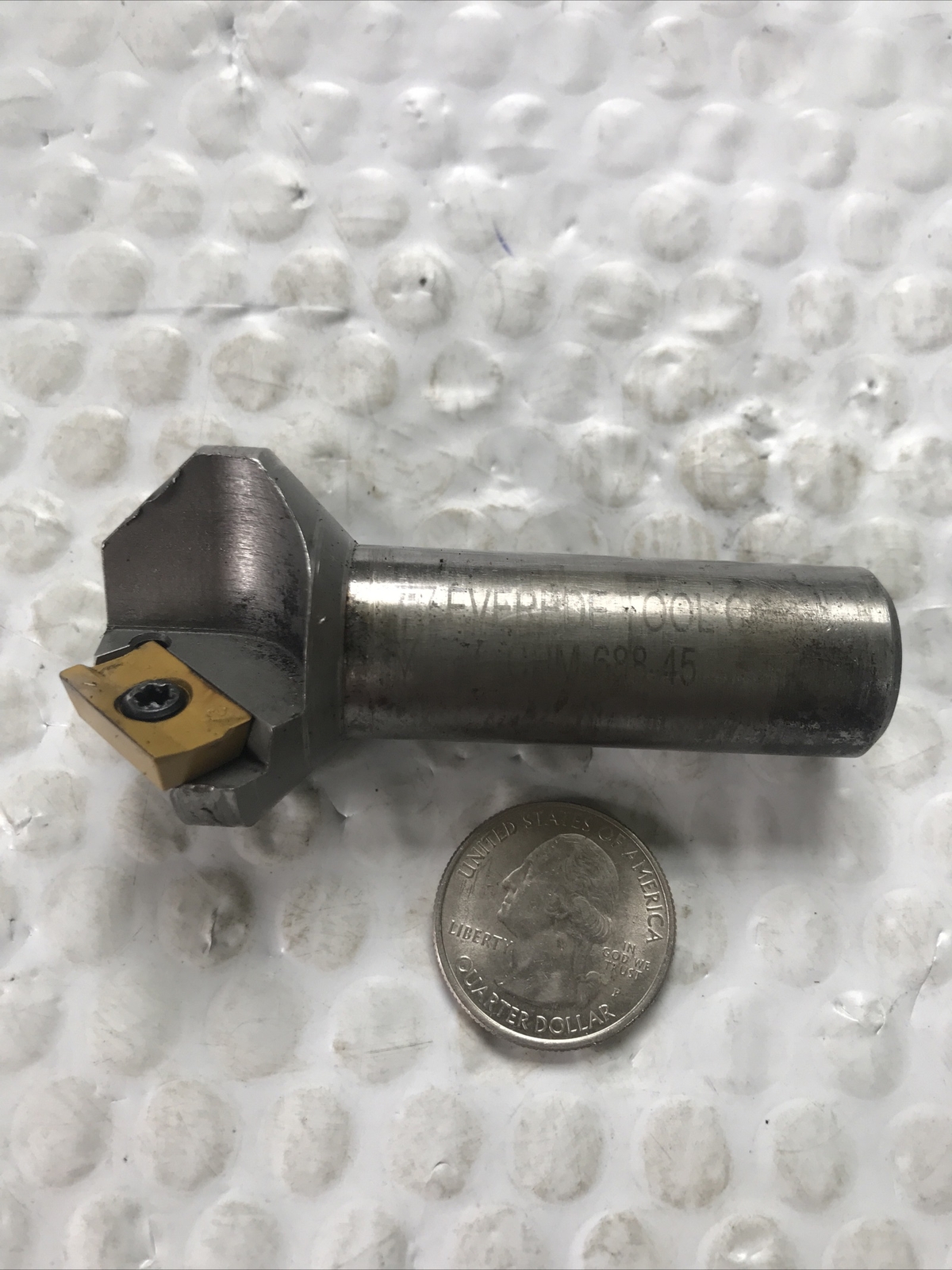 Everade Indexable Endmill 3/4” Shank CHM-688-45 2 Flute | eBay