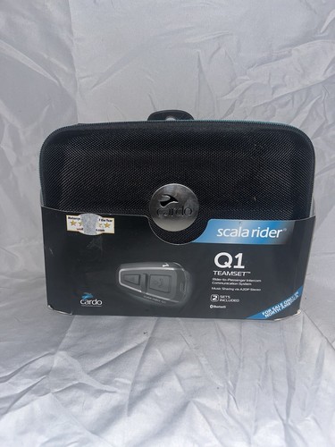 New Cardo Scala Rider Q1 Teamset Motorcycle Communication Kit | eBay