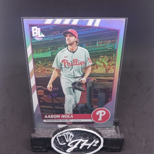 2023 Topps Big League Rainbow Foil - Aaron Nola #244 Philadelphia ...