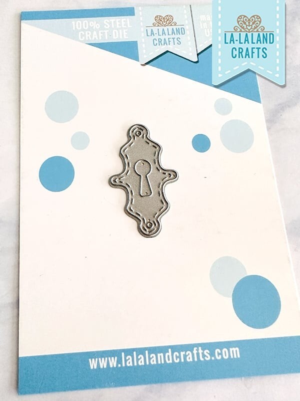 KEYHOLE 2 DIE-La-La Land Crafts-Marci & Luka Stamps-Steel Dies-Lock ...