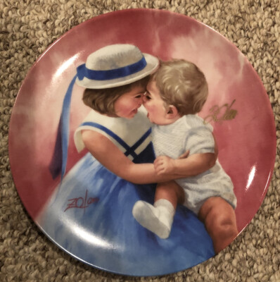 donald zolan collector plates “Mother’s Angels” | eBay