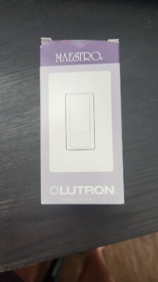 Lutron Maestro MS-OPS2-WH Occupancy Sensor light switch with MOTION ...