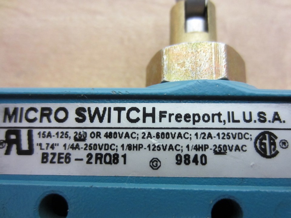 Micro Switch BZE6-2RQ81 Honeywell Limit Switch BZE62RQ81 | eBay